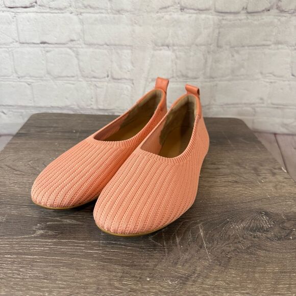 Everlane | Shoes | Everlaneday Glove Reknit Ribbed Round Toe Ballet ...